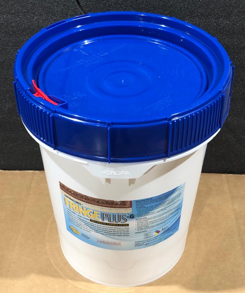 Fringe Plus Fringe & Pile Cleaning Agent - Gel/Paste (1 Pail = 5 Gallo ...