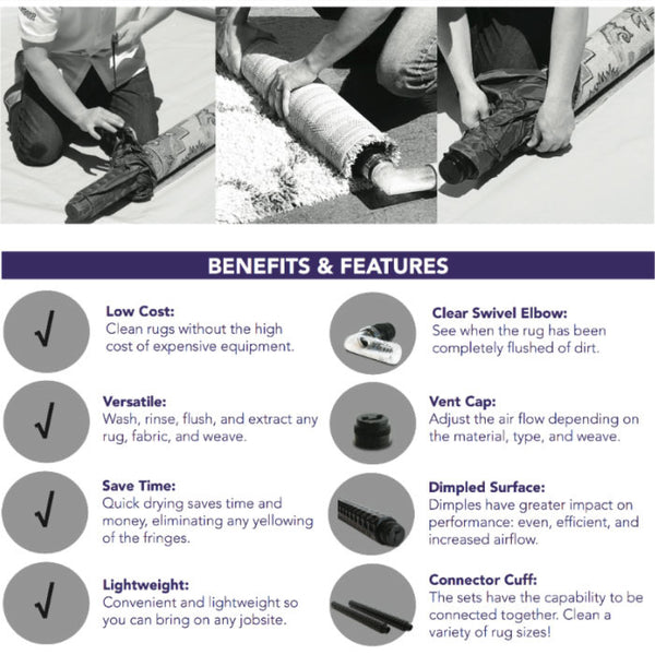 The Rug Sucker Set (2 Pack) | Centrum Force